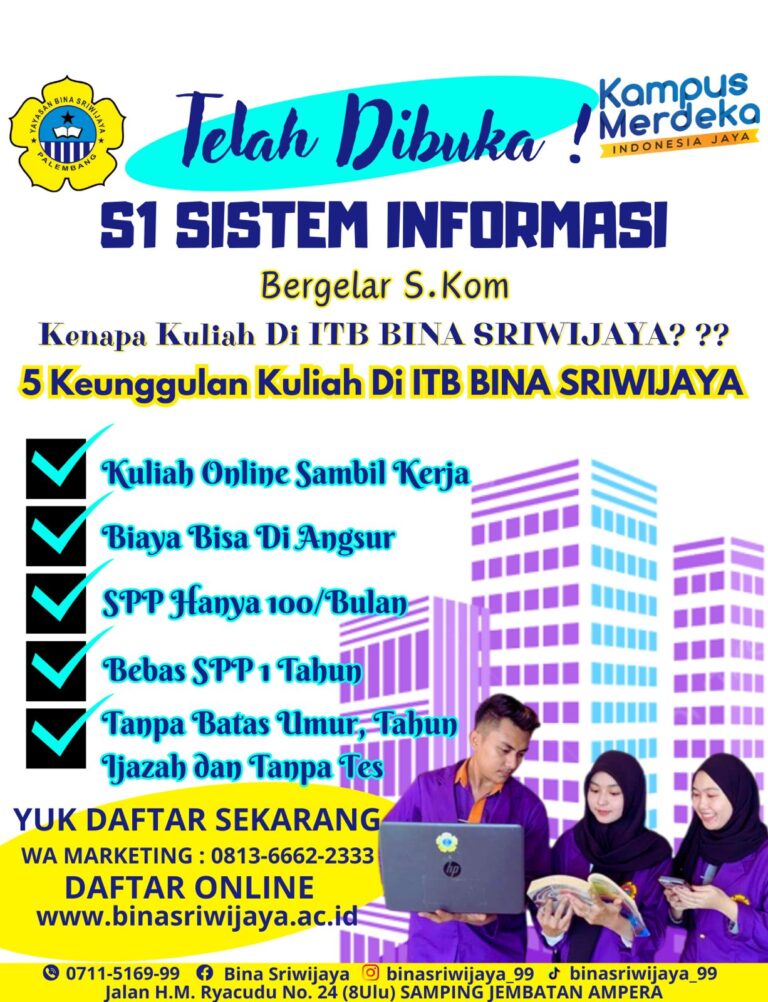 Kampus Ungulan ITB-Bina Sriwijaya Palembang - dutaexpose